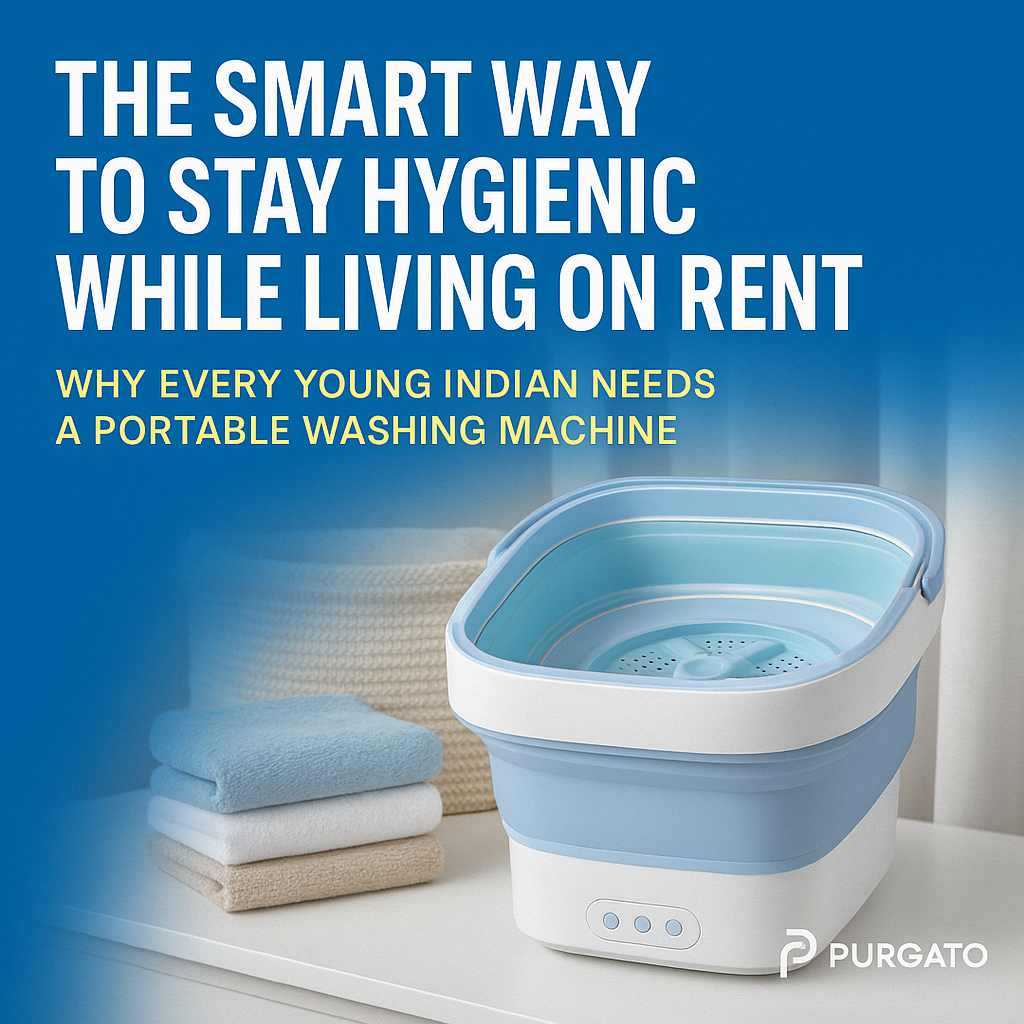 Portable Washing Machines: Monsoon Laundry Solution | Purgato India